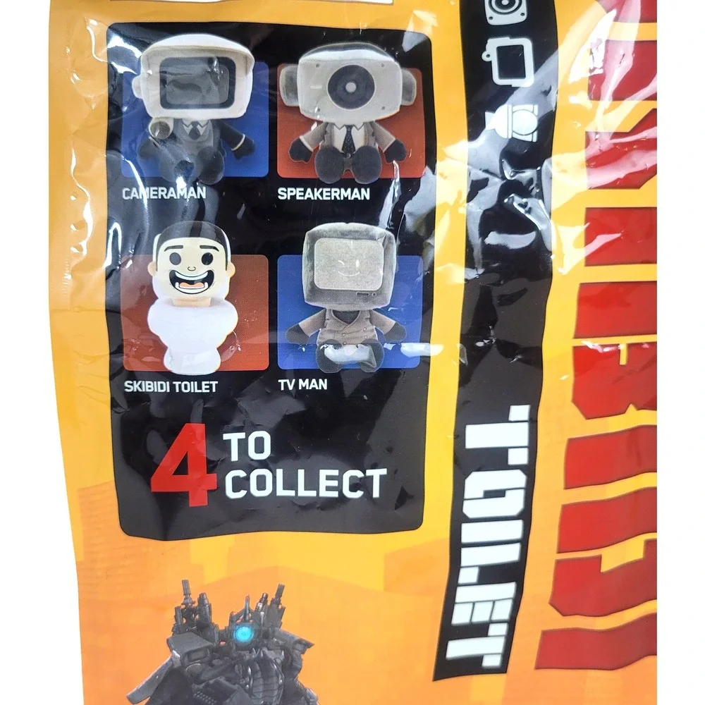 SKIBIDI | Toys | Skibidi Toilet Mystery Plush Collectible Plush Series ...